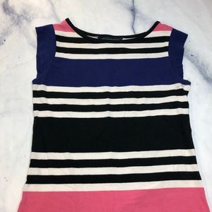 French Connection | Dresses | French Connection Knit Striped Short ...